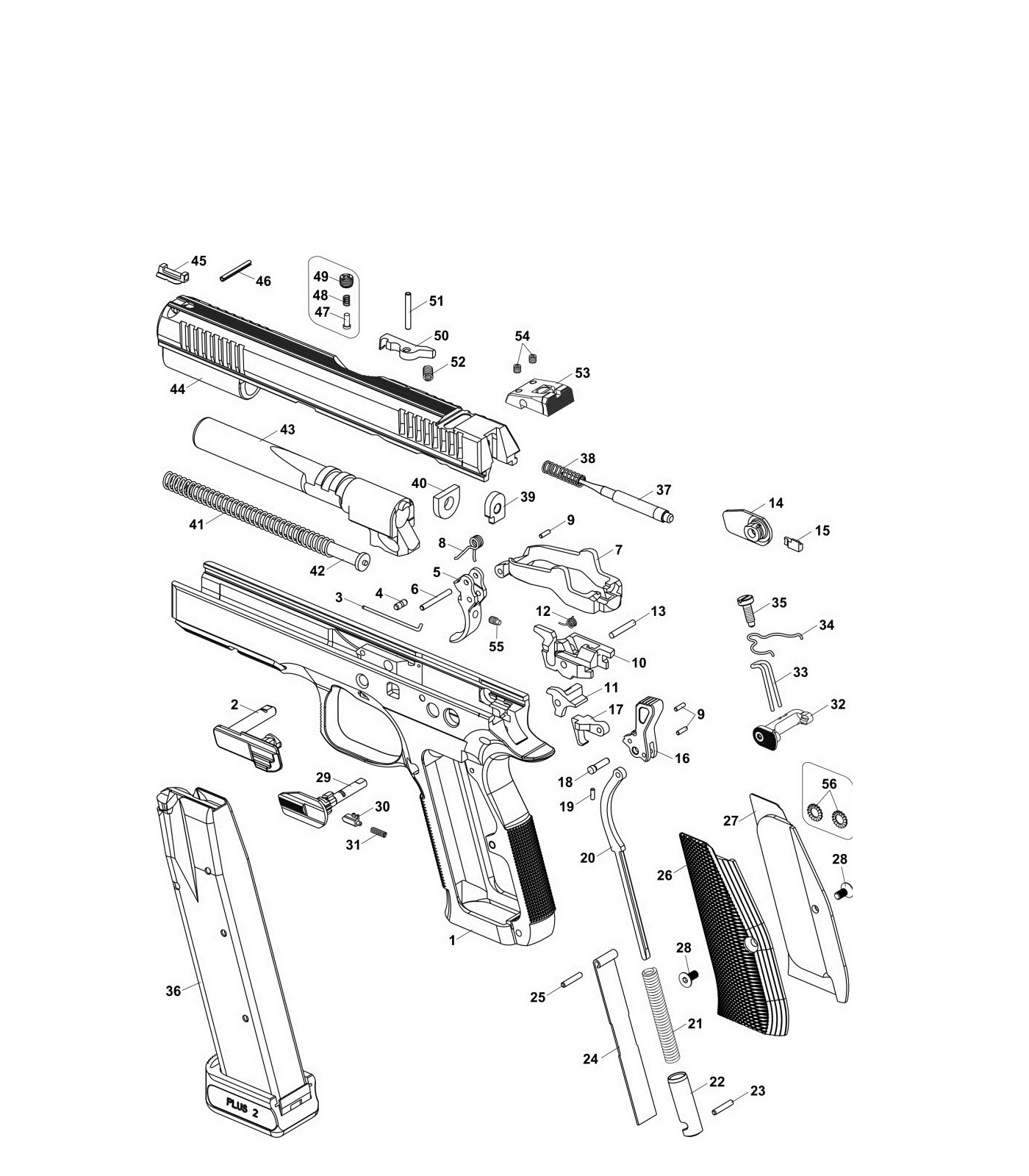 CZ weapon parts | SEM shooting sports