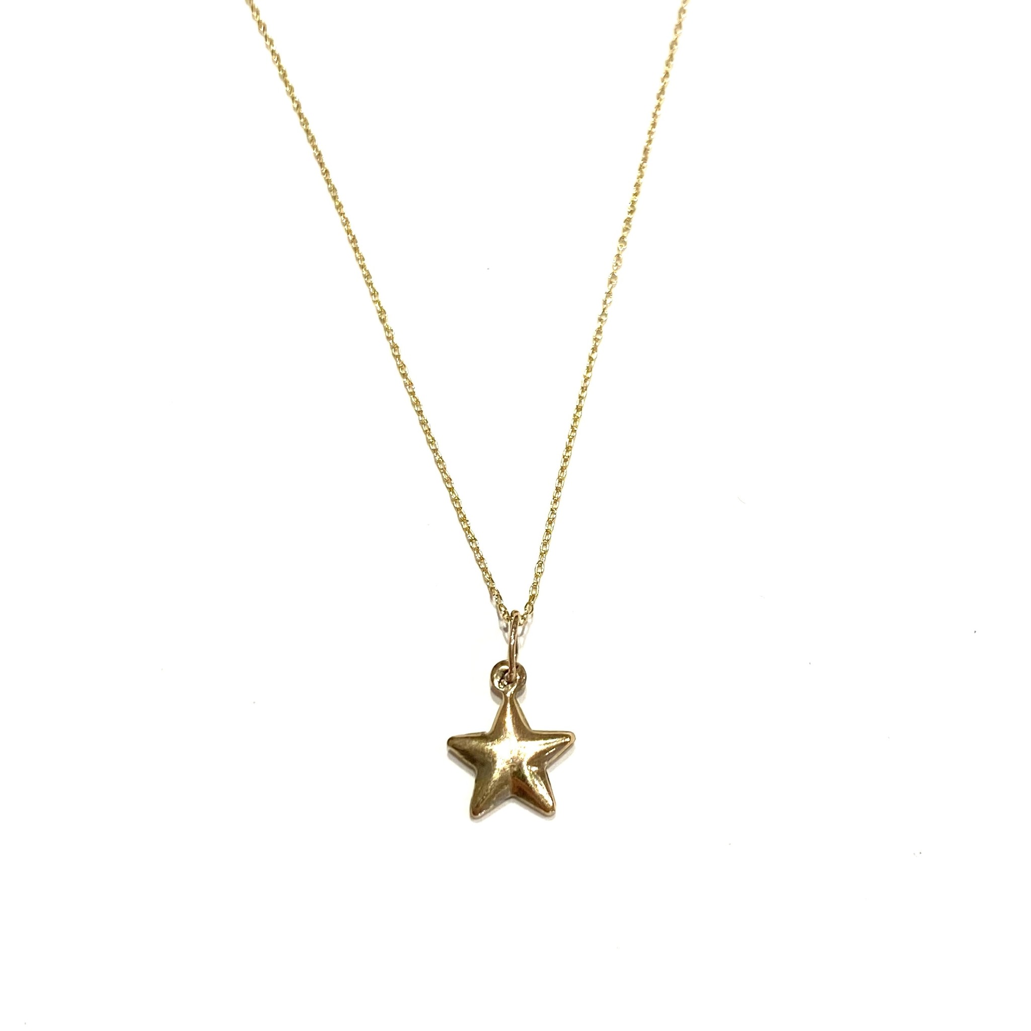 14 karat gold necklace by Bo Gold with a star - Diva Amsterdam Jewellery