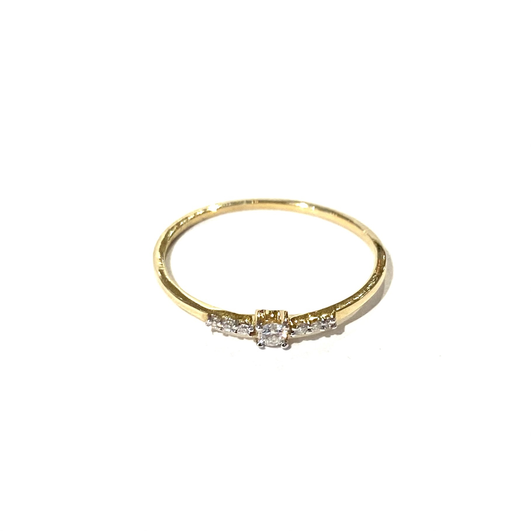 Gold ring by Bo Gold with diamonds - Diva Amsterdam Jewellery