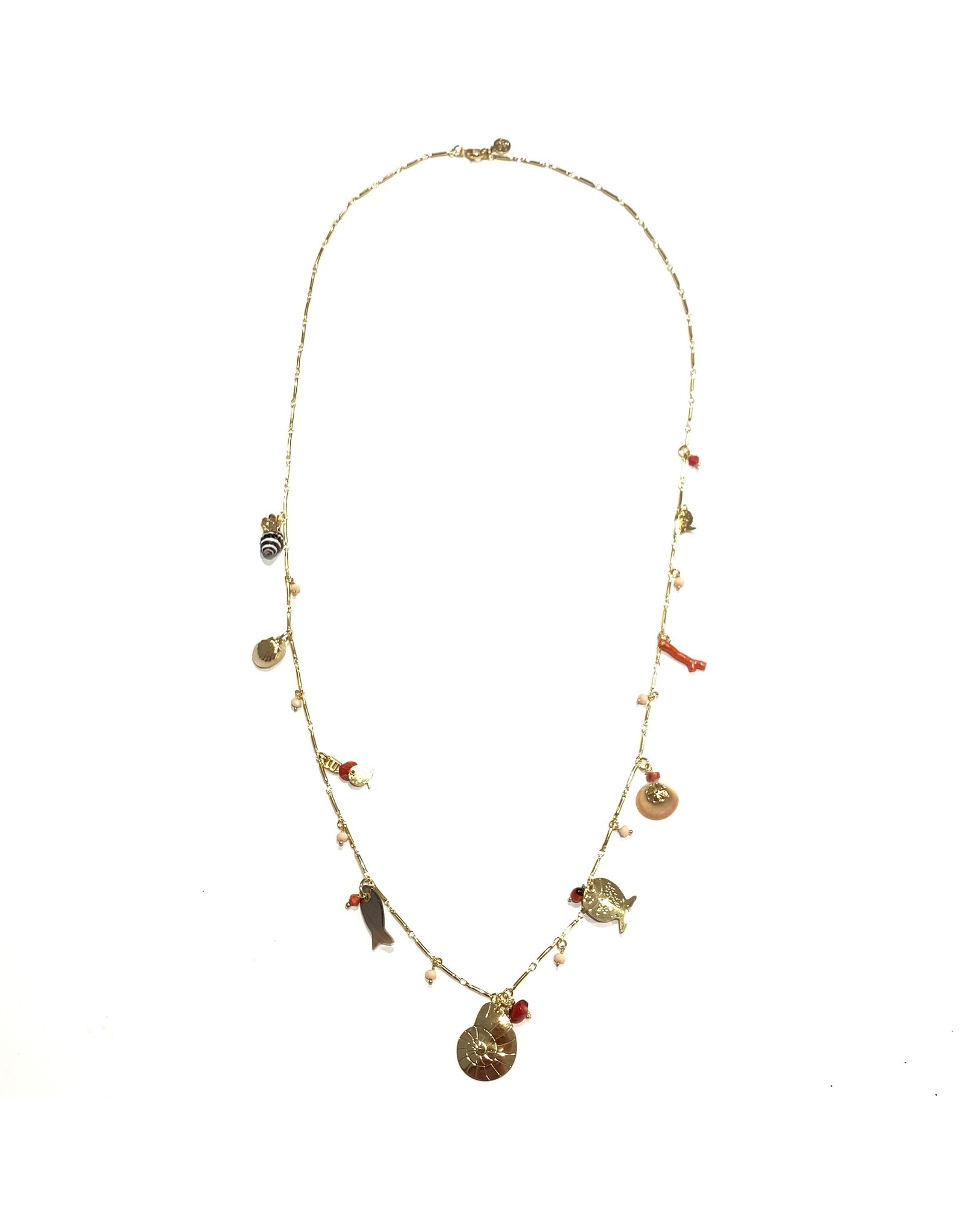 Gilded necklace from Gas Bijoux - Diva Amsterdam Jewellery