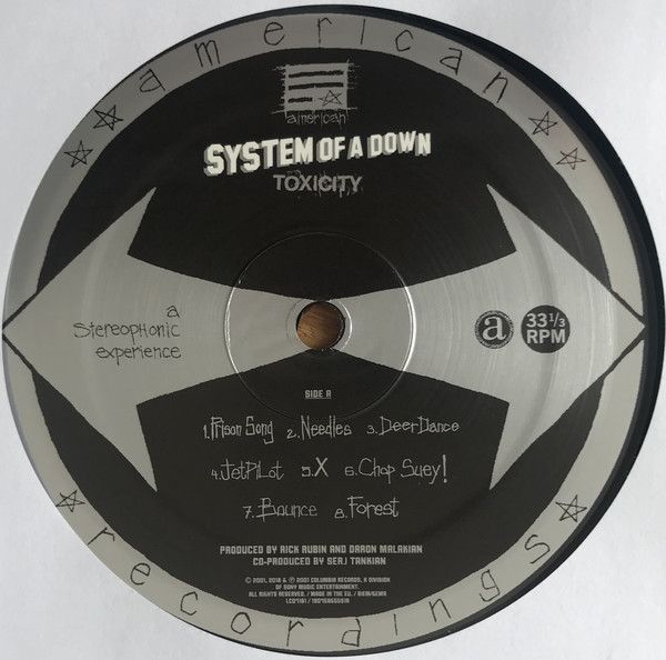 System of A Down (SOAD) Toxicity (vinyl LP ) - VinylVinyl