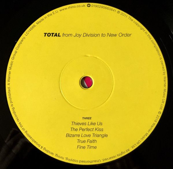 (Best of Joy Division & New Order ) Total ( vinyl record 2LP ) - VinylVinyl