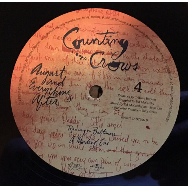 Counting Crows August And Everything After = vinyl 2LP= - VinylVinyl