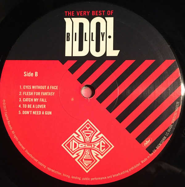 Very Best of Billy Idol -Idolize Yourself ( 180g vinyl 2LP ) - VinylVinyl