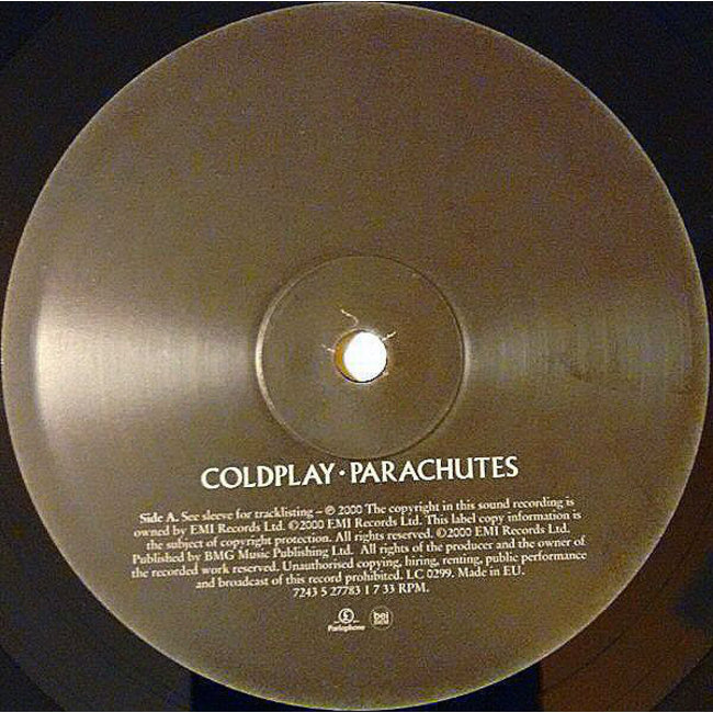 Coldplay Parachutes (180g vinyl record LP) - VinylVinyl