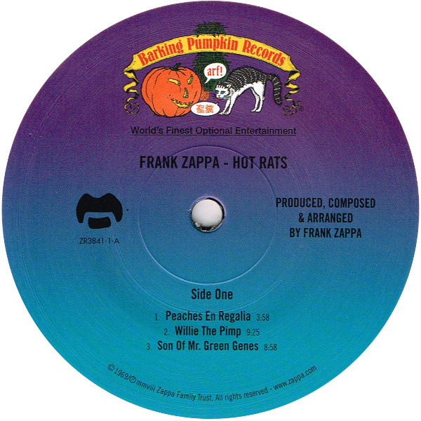 Frank Zappa Hot Rats = VINYL LP = - VinylVinyl