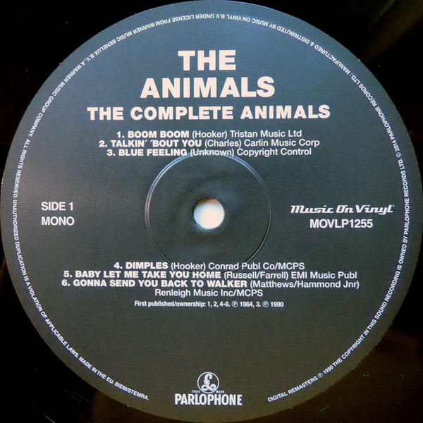 Animals, the The Complete Animals ( 180g vinyl 3LP ) - VinylVinyl