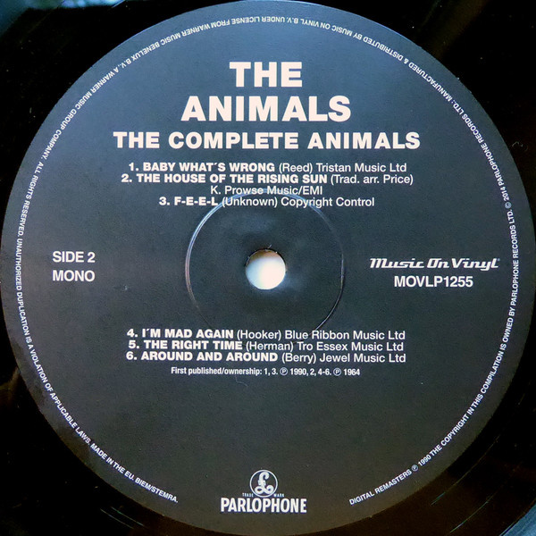 Animals, the The Complete Animals = vinyl 3LP = - VinylVinyl
