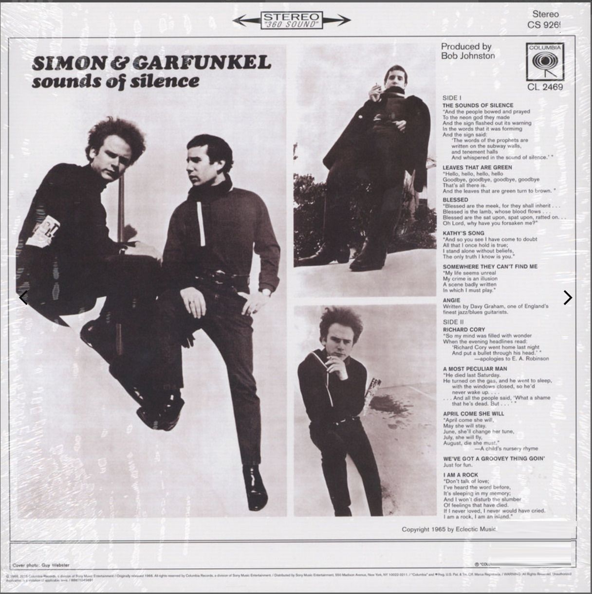 Simon & Garfunkel Sounds of Silence ( vinyl recrod LP ) - VinylVinyl
