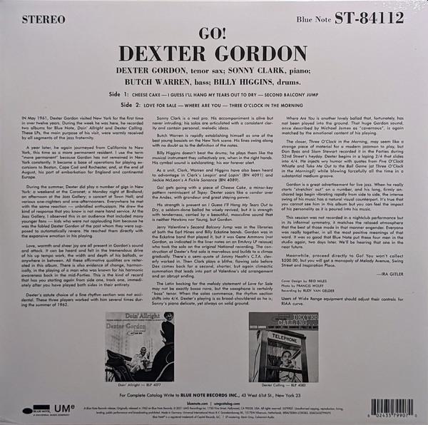 Dexter Gordon Go!( Blue Note Classic Vinyl Series / 180g vinyl LP ...