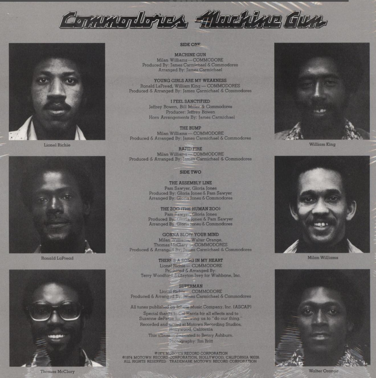 Commodores Machine Gun = vinyl LP = - VinylVinyl