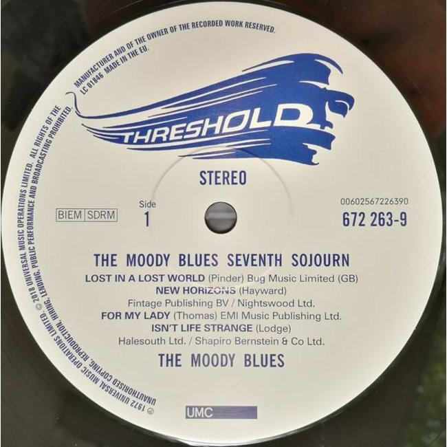 Moody Blues Seventh Sojourn ( reissue 180g vinyl record LP +download ...