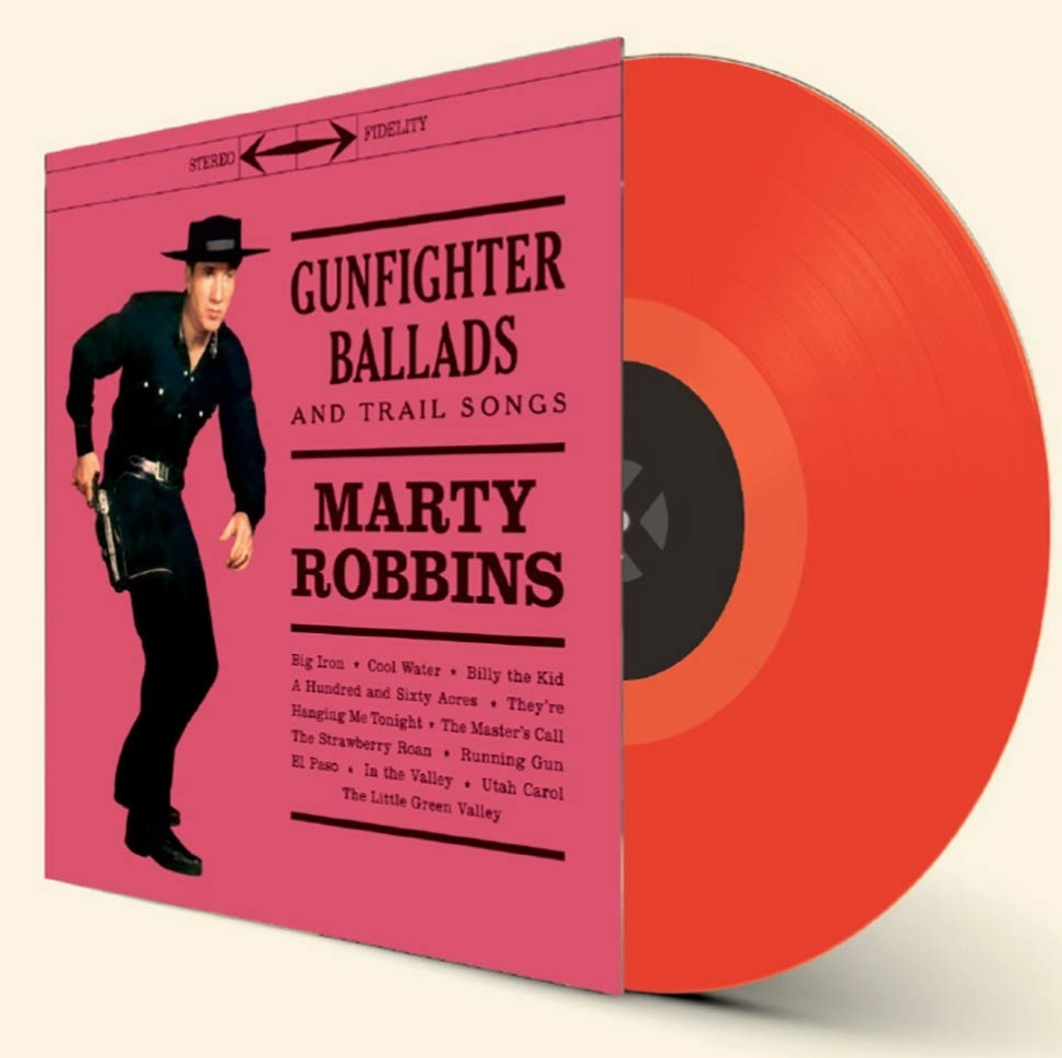 Marty Robbins - Gunfighter Ballads And Trail Songs = red vinyl 180g LP ...