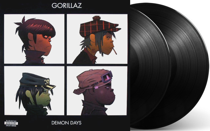 Gorillaz Demon Days ( reissue vinyl record 2LP ) - VinylVinyl