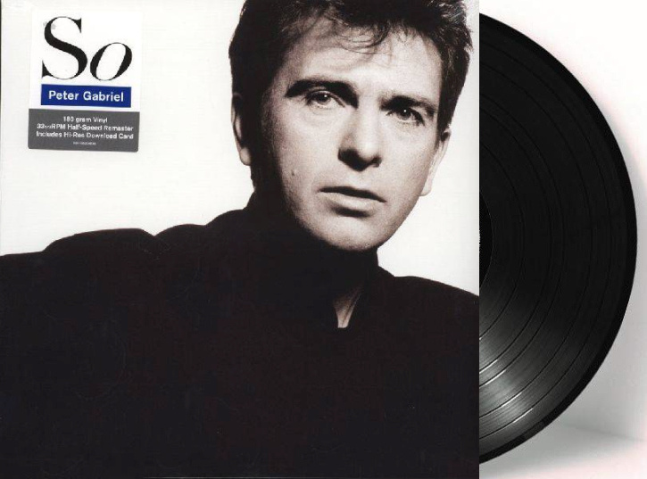 Peter Gabriel So ( 180g vinyl LP ) produced by Daniel Lanois - VinylVinyl