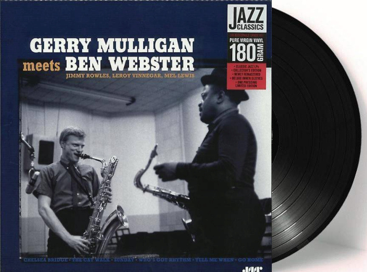 Gerry Mulligan Meets Ben Webster ( 180g vinyl LP ) - VinylVinyl