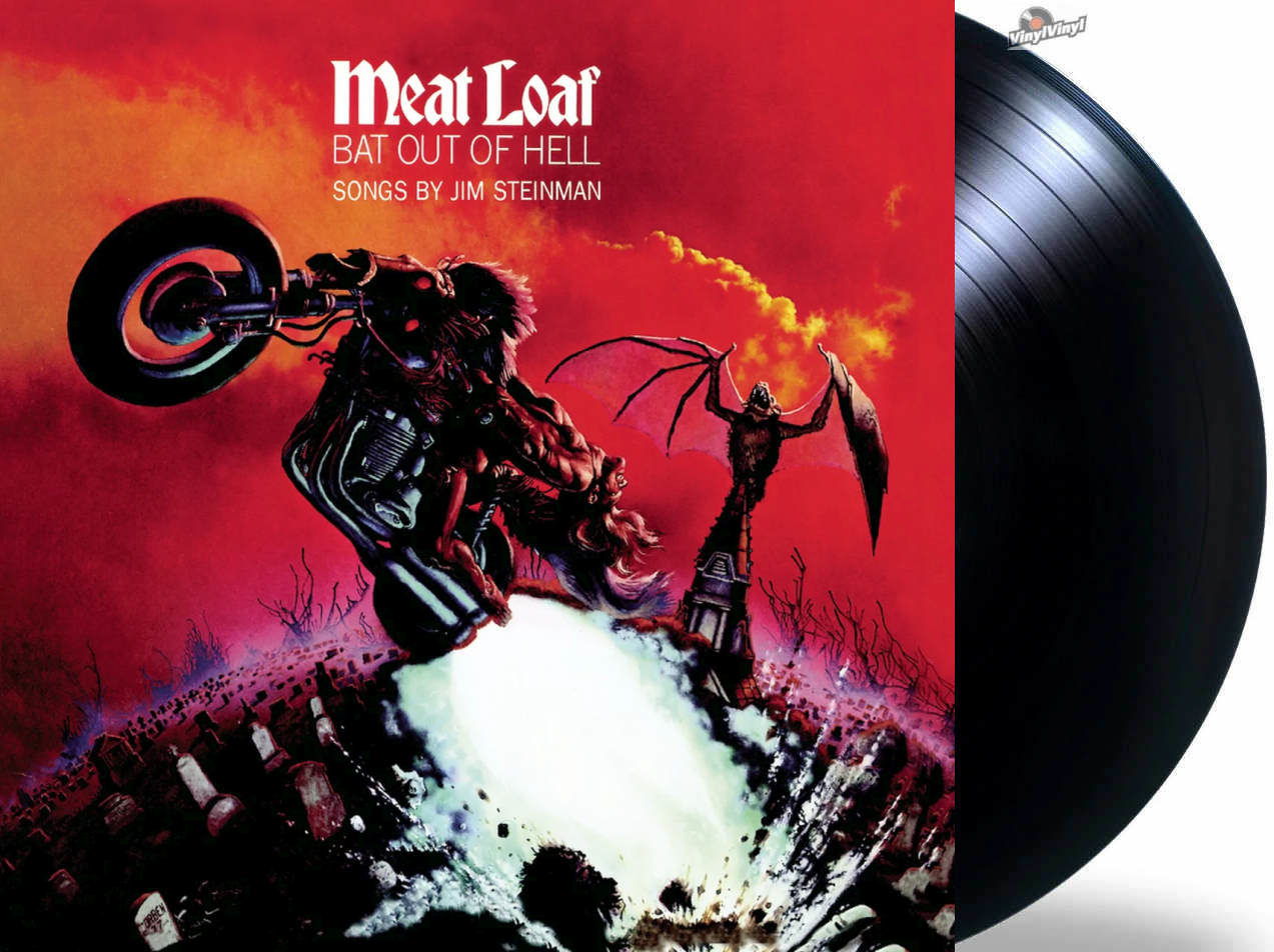 Meat Loaf Bat Out Of Hell Songs By Jim Steinman 180g Vinyl Lp