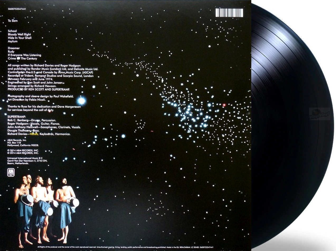 Supertramp Crime of the Century ( 180g vinyl LP ) - VinylVinyl