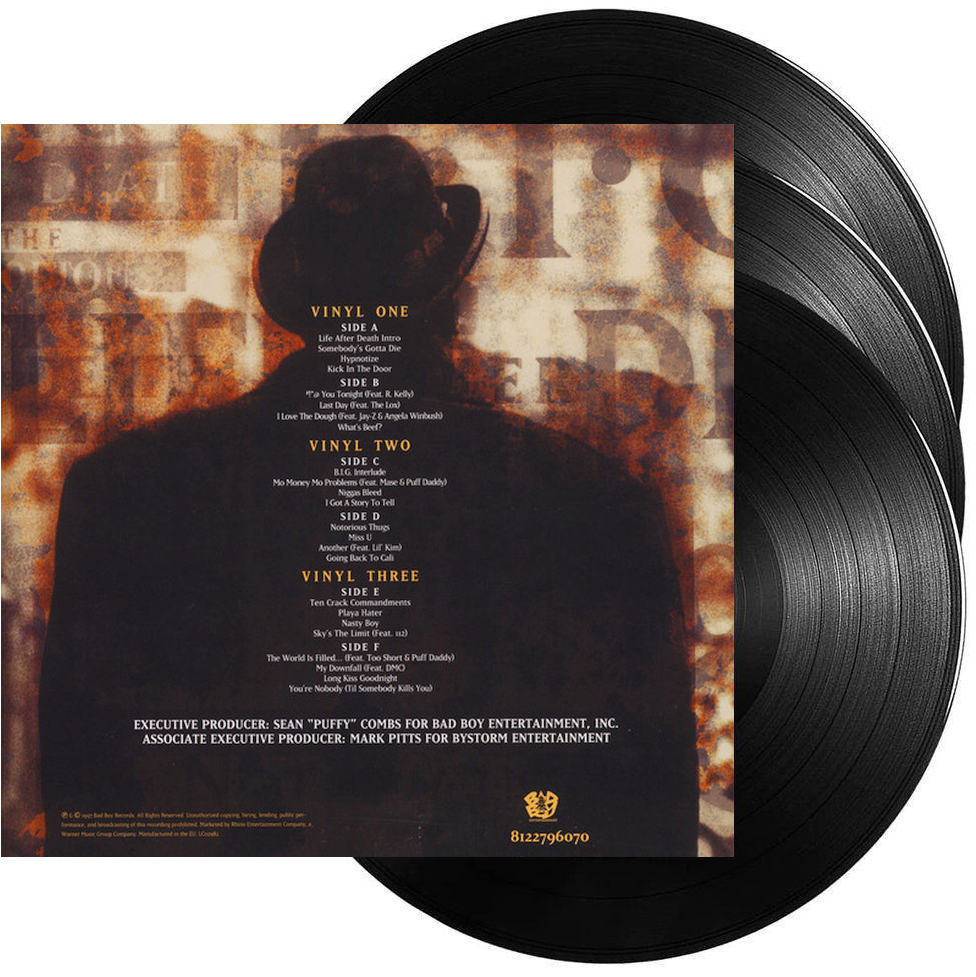 Notorious BIG Life After Death ( vinyl record 3LP ) - VinylVinyl