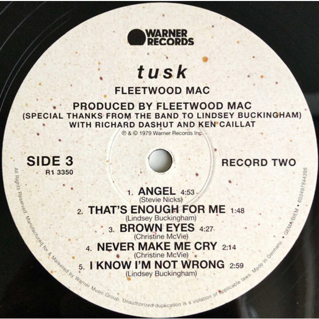 Fleetwood Mac Tusk Vinyl 2lp Vinylvinyl