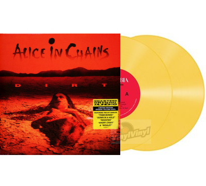 Alice in Chains Dirt ( 30 th anni. reissue yellow vinyl 2LP ) - VinylVinyl