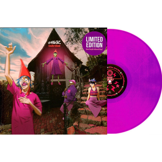 Gorillaz Cracker Island ( ltd coloured vinyl record LP ) - VinylVinyl
