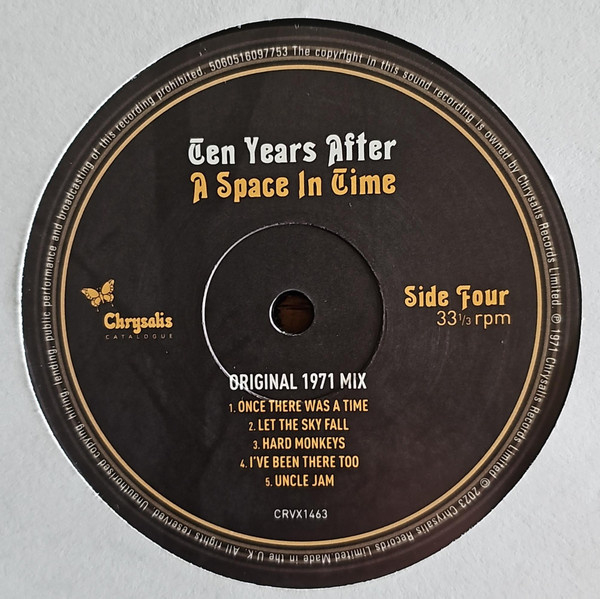 Ten Years After A Space in Time ( 180g vinyl 2LP ) - VinylVinyl