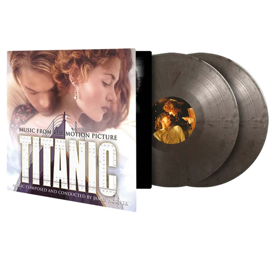 James Horner ‎–Titanic ‎ ( OST ) ( 180g coloured vinyl 2P ) - VinylVinyl
