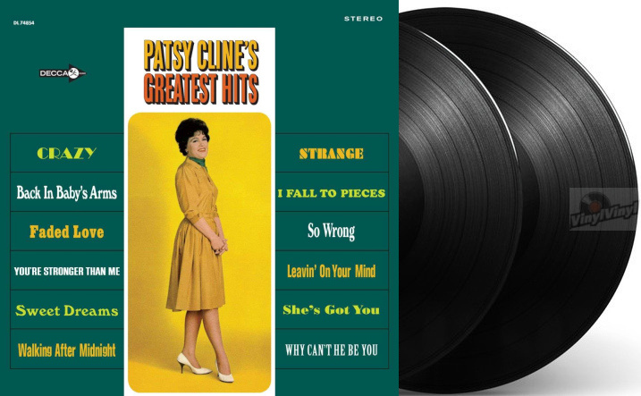 Patsy Cline Greatest Hits (200g vinyl 45rpm 2LP ) - VinylVinyl