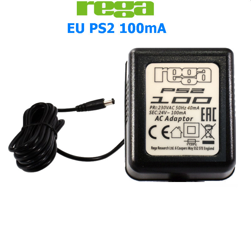 Original Rega PS2 24V 100mA PSU EU Power Supply Motor Adaptor ( for R ...