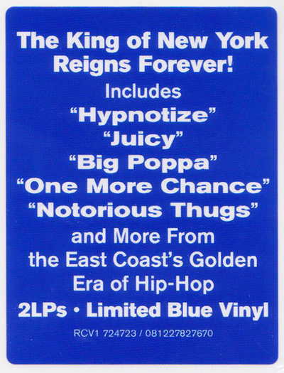 Notorious Big Greatest Hits Colour Vinyl 2lp Vinylvinyl