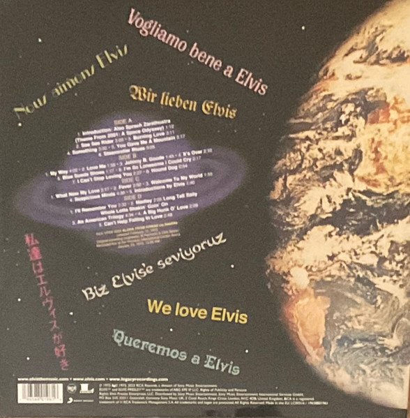 Elvis Presley Aloha from Hawaii via Satellite (50th anni vinyl 2LP ... Elvis Presley Aloha from Hawaii via Satellite (50th anni vinyl 2LP ...