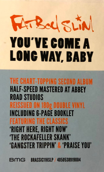 Fatboy Slim You've Come a Long Way, Baby ( vinyl record 2LP) - VinylVinyl