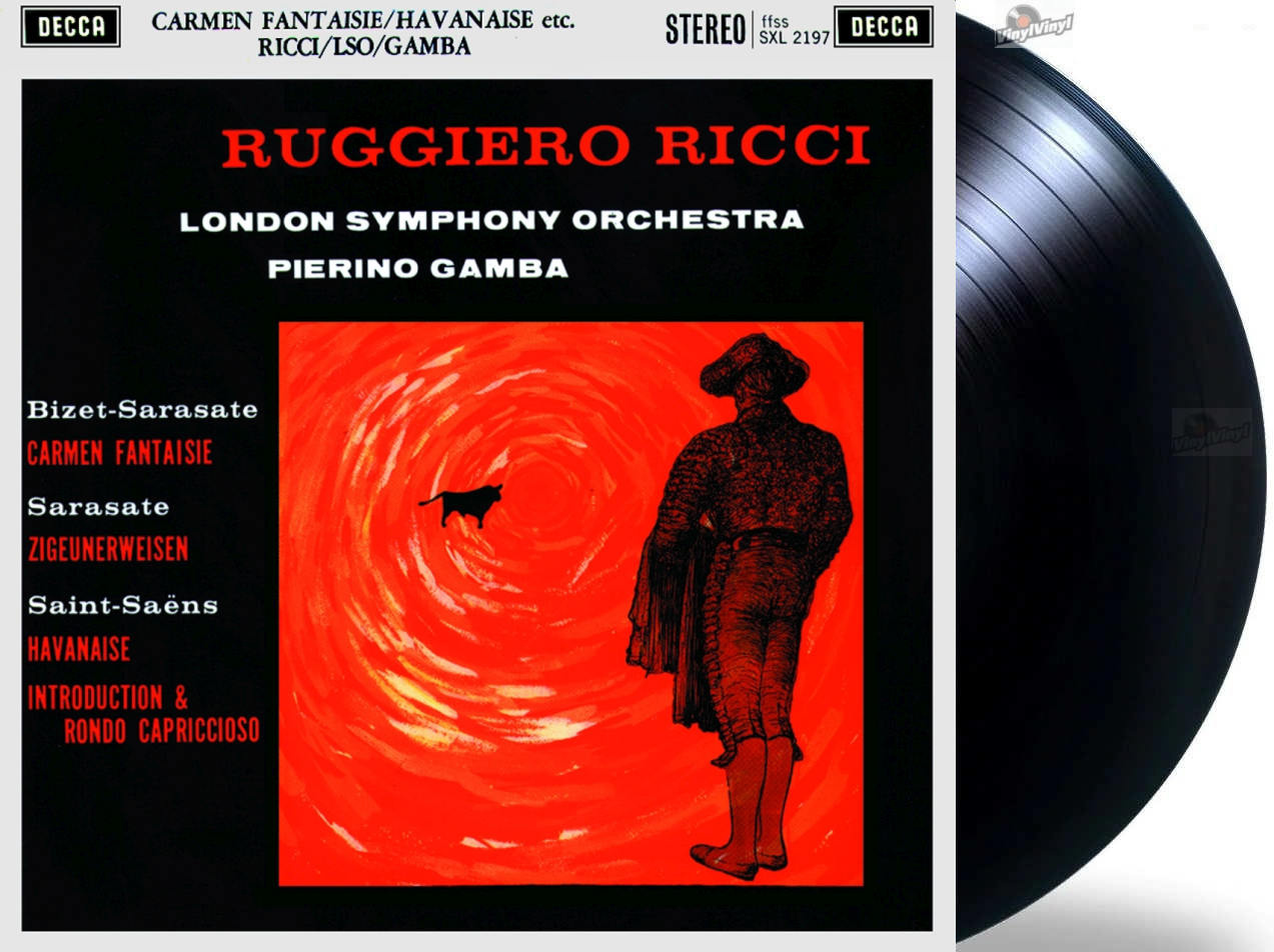 Bizet Carmen Fantasie ( Ruggiero Ricci/Pierino Gamba/London Symphony ...