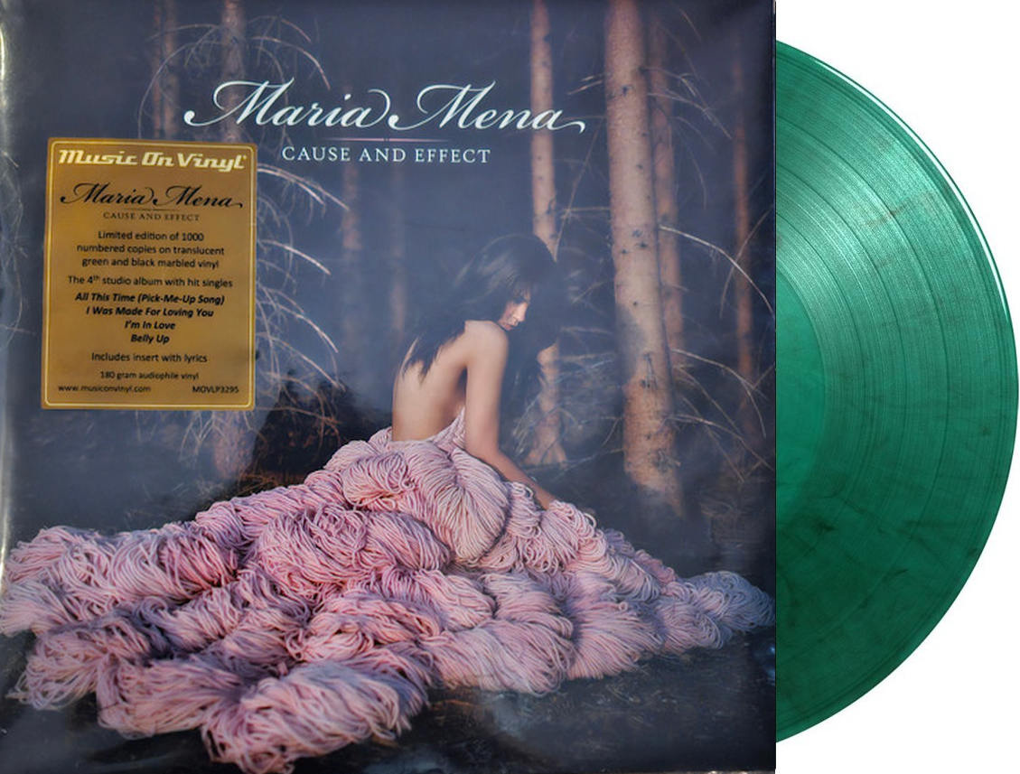 Maria Mena Apparently Unaffected ( 180g blue vinyl LP ) - VinylVinyl