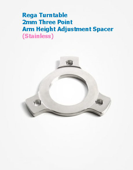 Rega 2mm Three Point Arm Height Adjustment Spacer - Universal - VinylVinyl