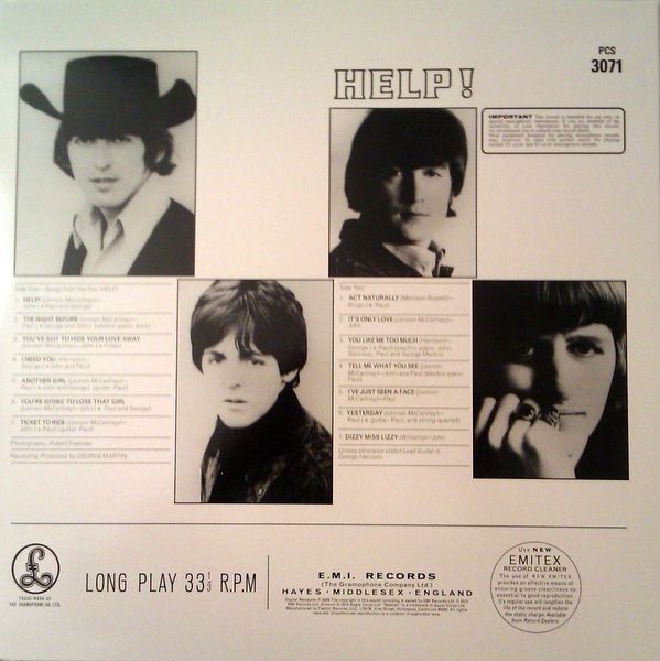 the Beatles Help ( 2009 remaster vinyl LP ) ( Stereo ) - VinylVinyl