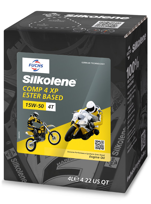 Silkolene Comp 4 15W-50 XP 20L Lube Cube | Hvmparts.nl - Hvmparts Exclusive