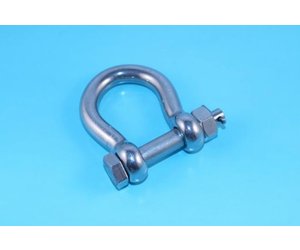 harpsluiting rvs met Moerbout, hijssluiting 6mm t/m 19mm - RVS Watersport