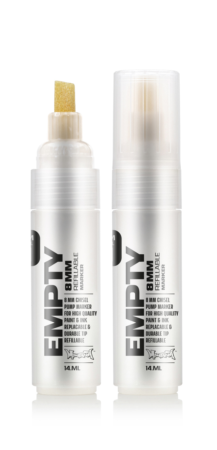 Montana Empty Marker 8mm Chisel Tip - Graffiti Shop Berlin