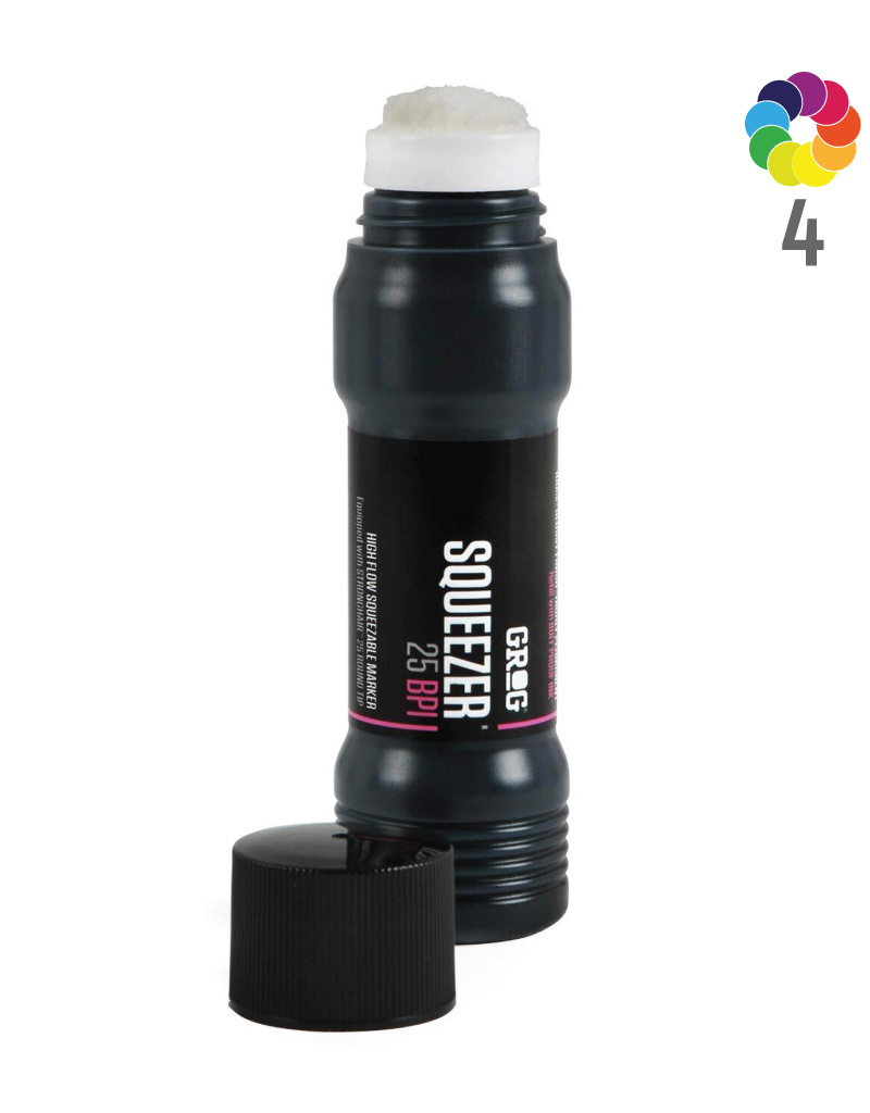 Grog SQUEEZER 25mm Buff Proof Ink - Graffiti Shop Berlin