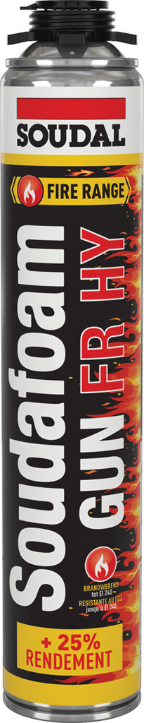 Soudal Soudafoam FR HY Gun 750ml - Brandwerend purschuim - Kitxpert.nl