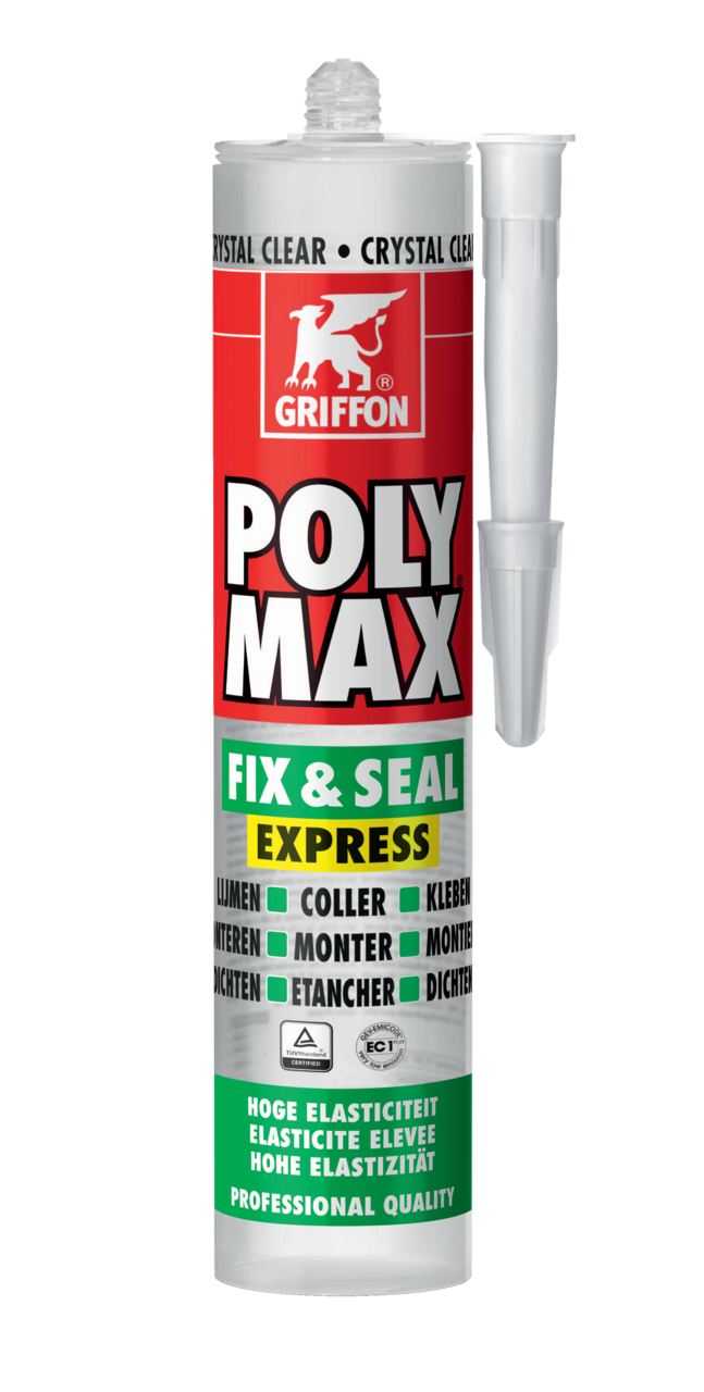 Griffon Poly Max Fix & Seal Express 425gr - Lijmkit - Kitxpert.nl