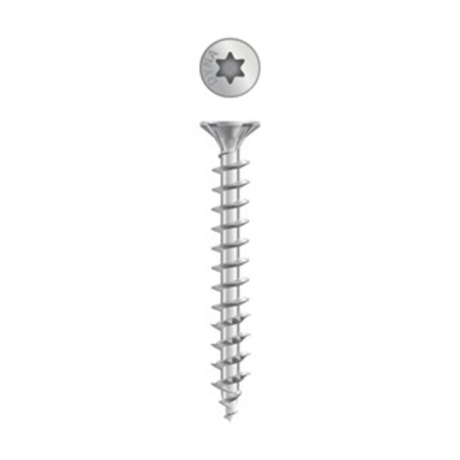 DynaPlus Unischroef 4x40 TX-Drive Torx 20 Voldraad 200st. - Kitxpert.nl