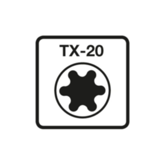 DynaPlus Unischroef 4x40/24 TX-Drive Torx 20 Deeldraad 200st. - Kitxpert.nl