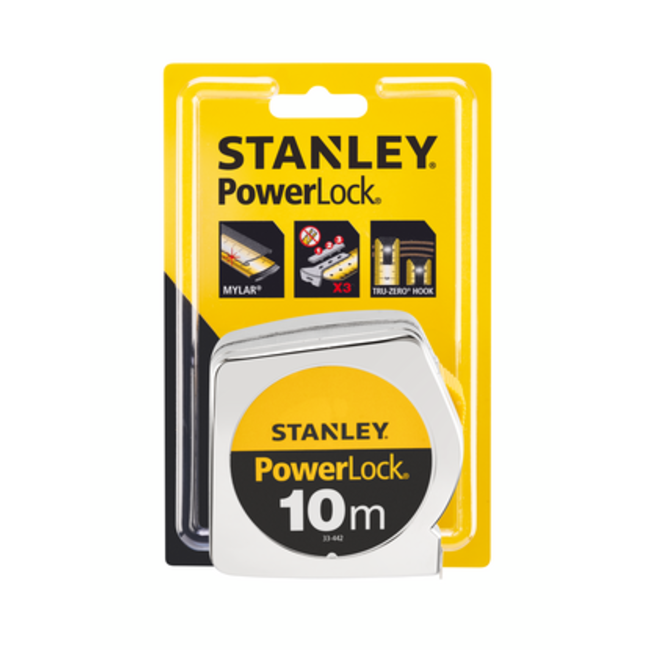 Stanley Rolmaat Powerlock 10m - 25mm - Kitxpert.nl