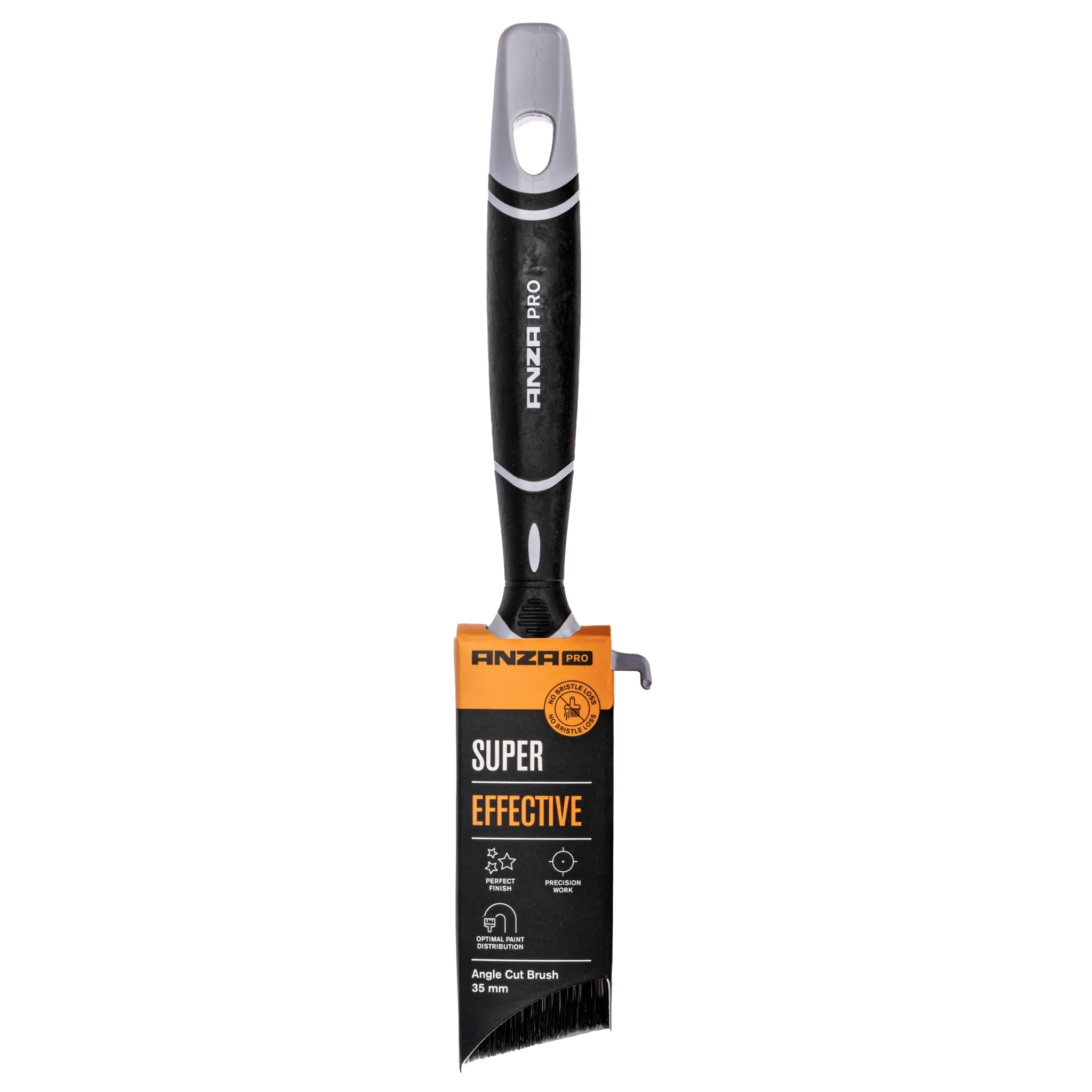 ANZA PRO Super Effective Softgrip Platte kwast - Schuin - Kitxpert.nl