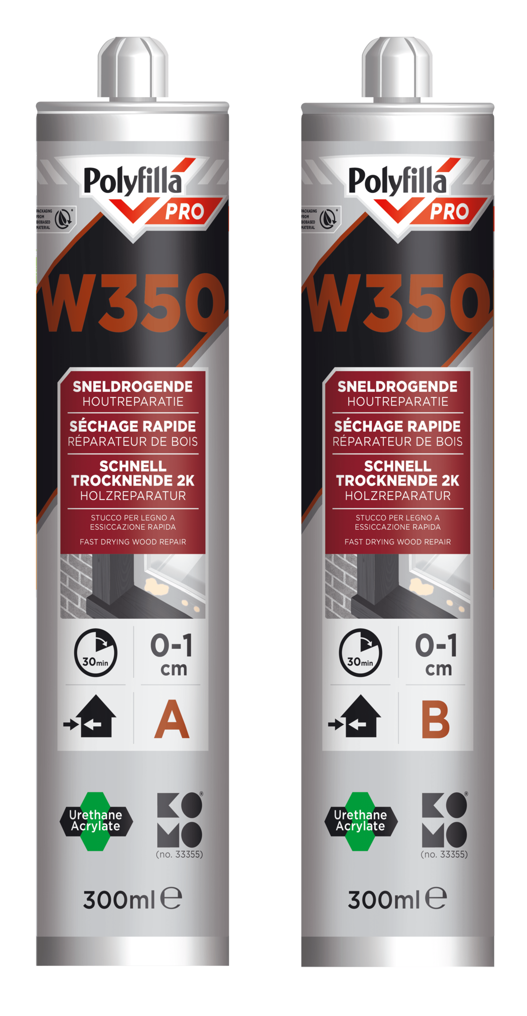 Polyfilla Houtreparatiepasta W350 kopen? | KitXpert.nl - Kitxpert.nl