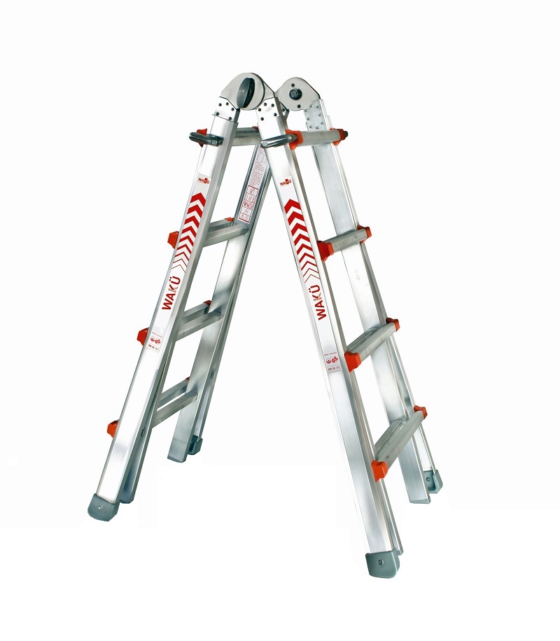 Waku ladder 4x4 - multifunctionele Ladder 4x4 kopen? - Steigerkopen.nl