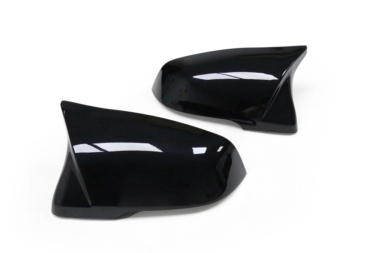 BMW 1 Series F40 2 Series F44 Gloss black M style mirror covers - JHParts